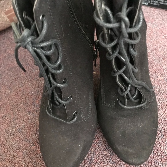 Call It Spring | Shoes | Call It Spring Black Boot Heels | Poshmark